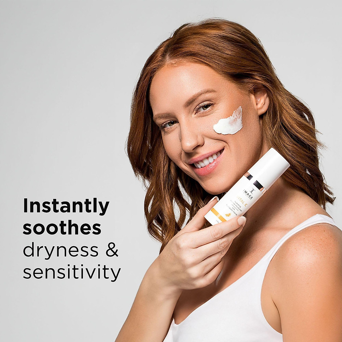 IMAGE Skincare, VITAL C Hydrating Intense Moisturizer, Lightweight Face Lotion with Hyaluronic Acid and Shea Butter, for Dry Skin, 1.7 fl oz.