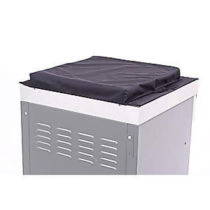 Char-Broil 2757735W10 Modular Outdoor Kitchen Stove & Griddle Module Premium Cover, Black