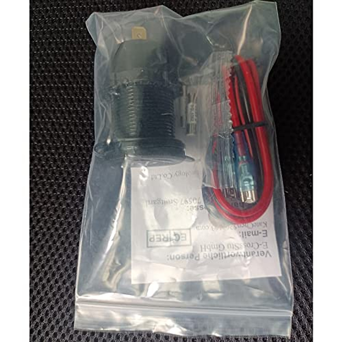 [2022 New] USB C Car Charger Socket Rocker Style Switch Replacement, Dual PD and QC3.0 12V/24V Panel Mount USB Outlet with LED Voltmeter for Boat Marine Truck Bus Off Road Vehicles RV Golf Cart, etc.