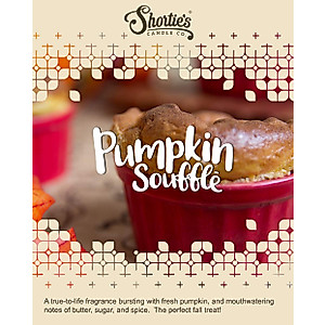 Shortie's Candle Company Fall Premium Tealight Candles Variety 3 Pack (18 Highly Scented Tea Lights) - Pumpkin Souffle, Butter Pecan Pie, Apple Harvest - Made with Natural Fragrance Oils - Collection