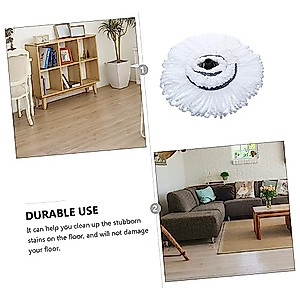 Baluue Mop Replacement Head Floor Mops Floor Cleaner Mop Cleaning Mops Refill Industrial Mop Handle Commercial Automatic Spray Refill Mop Head for Home Mop Accessories Mop Cleaning Head