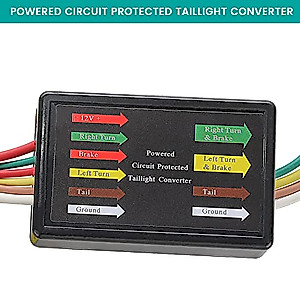 MECMO 4-Pin Trailer Wiring Harness 56217 for 2008-2019 Toyota Highlander, 2018-2022 Lexus RX 350, 4-Way Flat Towing Hitch Wiring for Trailer Light Connect, Factory Tow Package Required