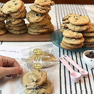 500pcs YOGET 1.5 Inch Round Handmade with Love Sticker,Thank You Stickers Roll Kraft Paper Strong Adhesive Stickers