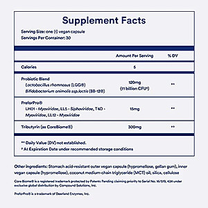 Ritual Multivitamin for Men 18+ & Daily Gut Support, 30 Days Supply