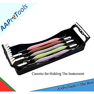 AAProTools Silicone Handle Dental Composite Filling Instruments Kit 5pcs Tools DN-2285