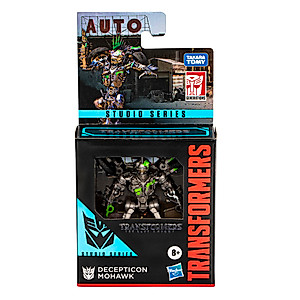 Transformers Toys Studio Series Core The Last Knight Decepticon Mohawk, 3.5-inch Converting Action Figure, 8+