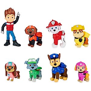 Paw Patrol Liberty Joins The Team 8 Figure Movie Gift Pack with Exclusive Collectible Figure, Kids’ Toys for Ages 3 and Up Multicolor 6062214