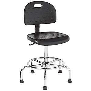 Safco Products 6950BL WorkFit Economy Industrial Chair (Additional Options Sold Separately), Black