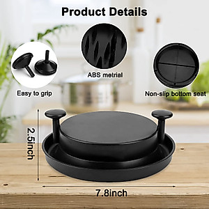 Chicken Shredder, Alternative to Bear Claws Meat Shredder, Meat Shredding Tool with Handles and Non-Skid Base Suitable for Pulled Pork, Beef and Chicken (Gray)