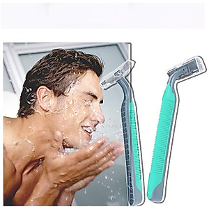 Kheoxusa Bulk Razors Disposable Individually Wrapped,Disposable Razors(100 Pack)