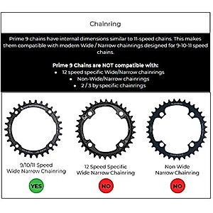 Box Three 1x9 Prime 9 Wide Range (11-46T) Multi-Shift Cycling Groupset Mountain Bike - Matte Black, 9 Speed 1x Drivetrain with Shifter, Derailleur, Freehub Cassette, Chain Components