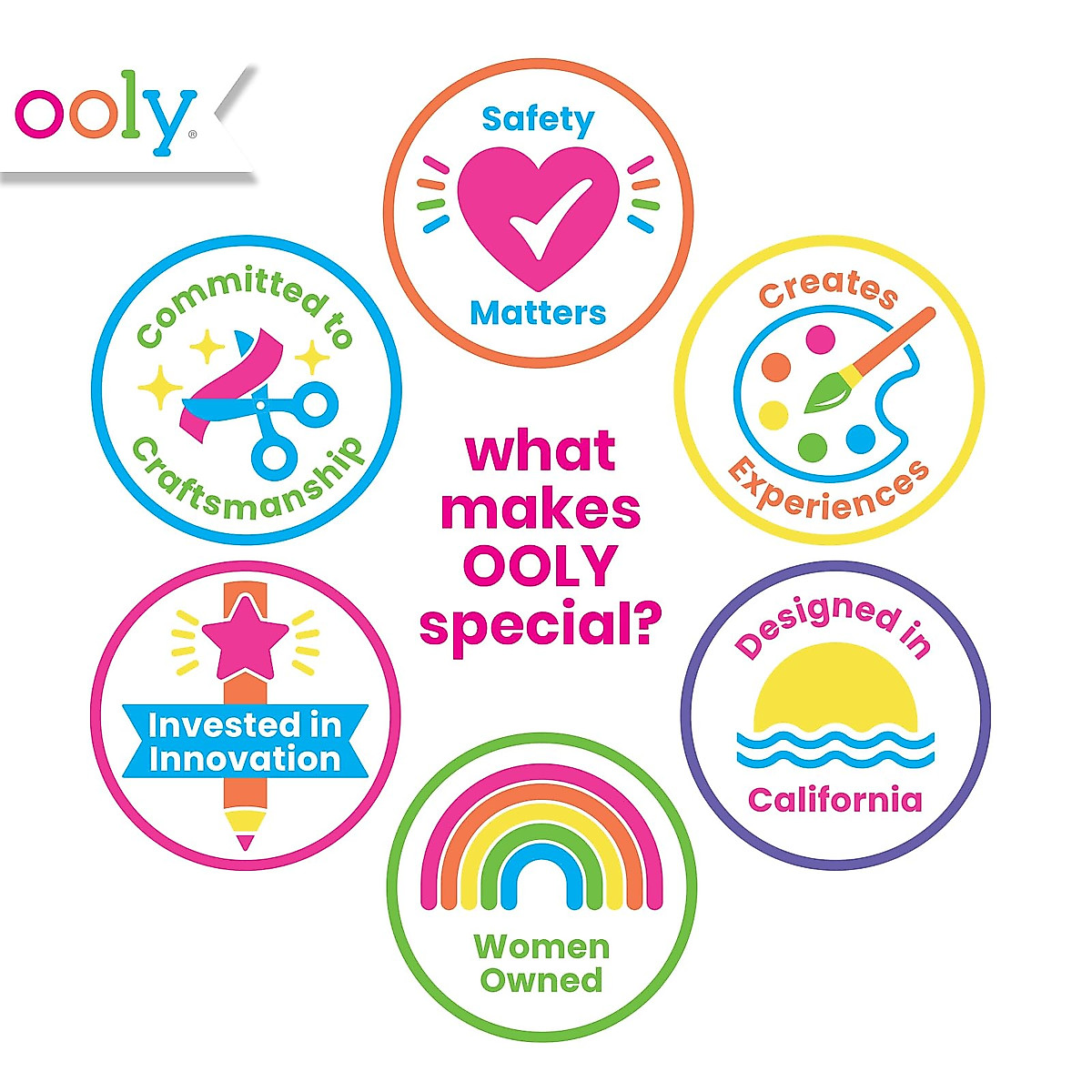 OOLY Glitter Tattoo-Palooza Over 50 Safe Non-Toxic Temporary Tattoos for Kids, Fake Tattoos as Party Favors for kids 4-8, Goodie Bag Stuffers for Birthday Party Supplies [Cute Doodle World]