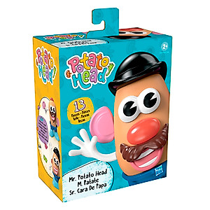 Potato Head Classic Figure, 13 Parts, Pieces to Create Funny Faces, Preschool Toys, Christmas Gifts for Kids, Ages 2+