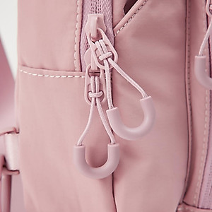 VAKAER Small Sling Bag for Women, Small Crossbody Bags with Adjustable Straps, Lightweight Chest Bag Casual Daypack Backpacks for Travel Hiking (Pink)