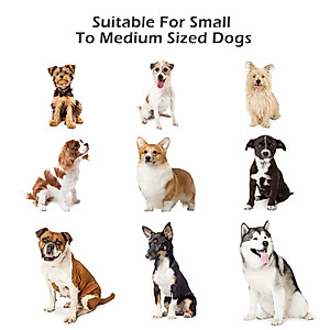 IDEE Furniture Style Dog House Dog Crate with Double Doors, Cushion and Tray, Wooden End Table Indoor Pet Bed for Large Dogs (Large, Gray)