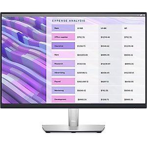Dell P2423 24" WUXGA WLED LCD Monitor - 16:9 - Black, Silver (Renewed)