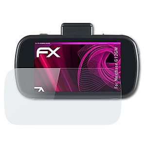 atFoliX Plastic Glass Protective Film compatible with Nextbase 612GW Glass Protector, 9H Hybrid-Glass FX Glass Screen Protector of plastic