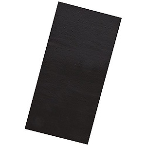 Smart Design Shelf Liner with Master Tool Box Grip Adhesive - Set of 6 - Wipes Clean - Cutable Material - Non Slip Design - for Shelves, Drawers, & Flat Surfaces - Kitchen - 22 Inch x 11 Inch - Black