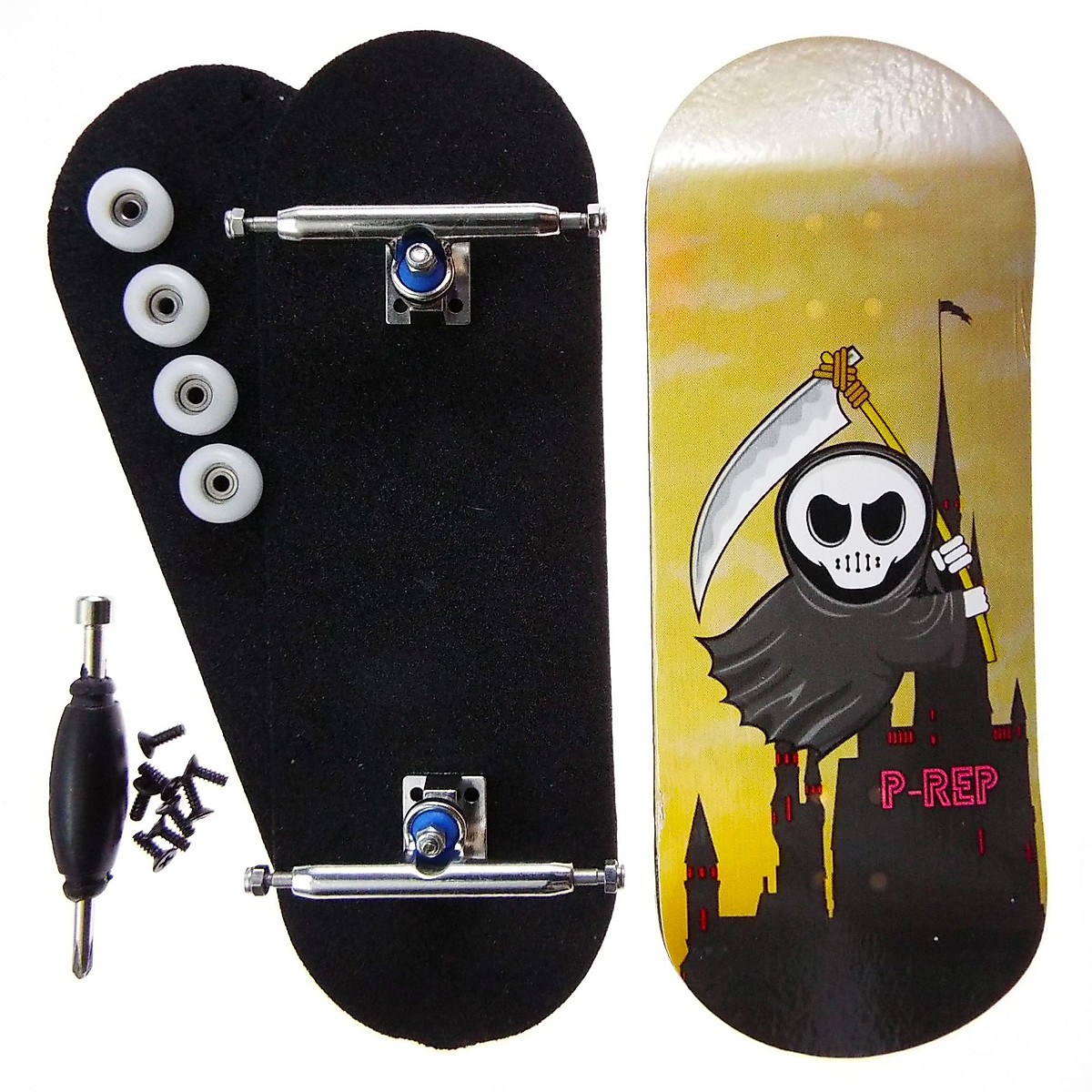 P-REP Standard Complete Wooden Fingerboard Little Reaper 34mm