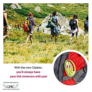 Tick Twister Tick Remover for Dogs and Human - Made in France - Tick Puller for Humans and Dogs - 3 Different Sizes - Dog Tick Removal Tool - Also for All Other Pets - Tick Nipper in