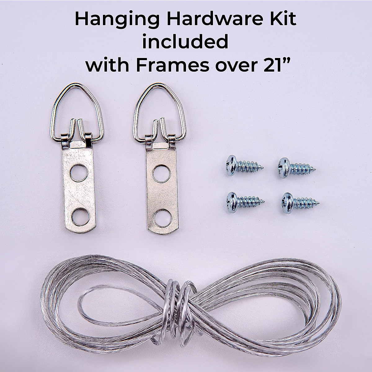 15x17 Frame White Real Wood Picture Frame Width 0.75 Inches | Interior Frame Depth 0.5 Inches | Bianca Mid Century Photo Frame Complete with UV Acrylic, Foam Board Backing & Hanging Hardware