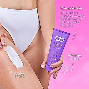 Gluteboost - ThickFix Weight Gainer Cream - Natural Enhancement For Women - Curve Plumping and Firming For Hips, Thighs, and Legs - Body Enhancer With Voluplus and Volufiline - 1 Month