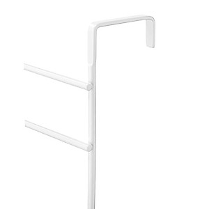 Whitmor Over the Door 6 Hook Rack White