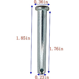 FSYHVVY Replacement - 10Pack Simplicity or Snapper Shear Pins for 703063, 1668344, 1686806yp for Briggs & Stratton John Deere Simplicity Snow Blower