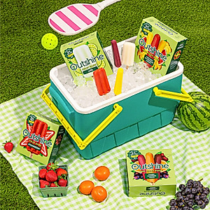 Outshine Fruit Bars Cherry, Tangerine & Grape, 18 Fl Oz