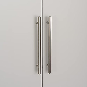 HangUps Large Storage Cabinet, 30", Light Gray