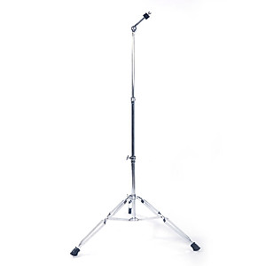 Ktaxon Cymbal Stand with Adjustable Height 27.5"-52.7", Premium Stainless Steel Frame, Double Braced Legs, Rubber Feet