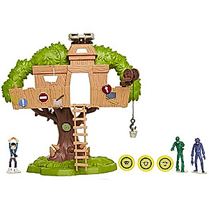 The Last Kids On Earth - Tree House of Awesomeness Playset, Includes Exclusive Jack Action Figure & 2 Zombies