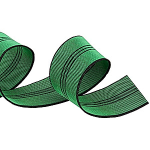 JEUIHAU 2.7 Inches x 65.6 Feet Sofa Elastic Webbing, Black Elastic Webbing Band, DIY Upholstery, Repair and Modification, Stretchy Spring Alternative, Sofa, Couch, Chair Webbing