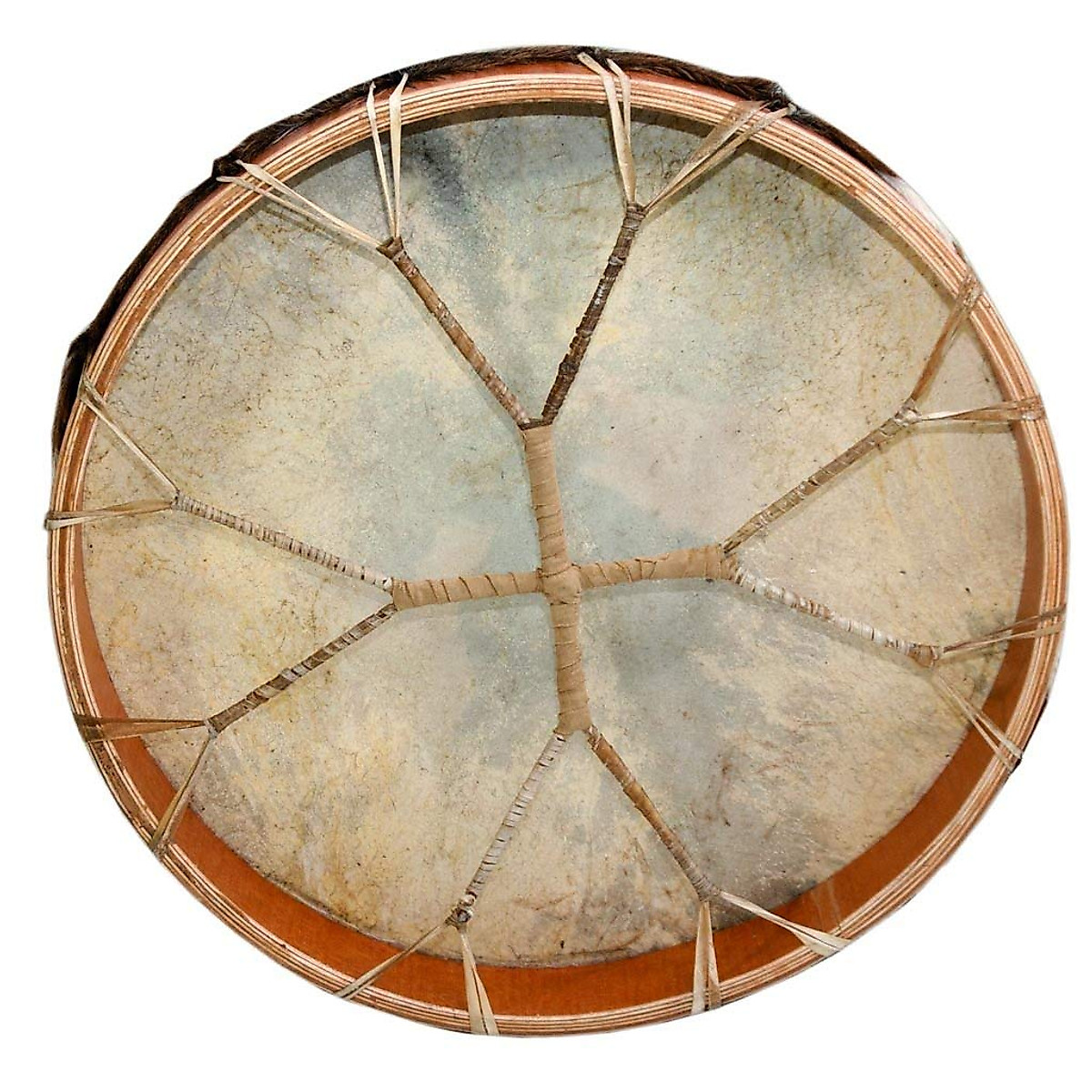 Shaman drum Goat Hair 16", Frame Drum, handmade