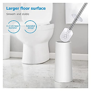 Sanitary Brush Compact Fixture Toilet Cleaning Brush Set Bathroom Bathroom Accessories