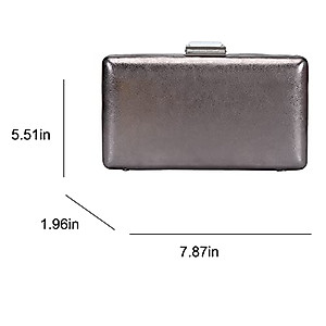 Fawziya® Evening Bags For Women Formal Luxury Clutch-Gray