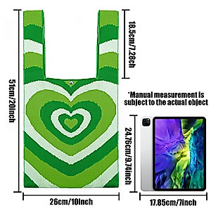 L-LAN- Fashionable-Bags-Shopping-Tot (green)