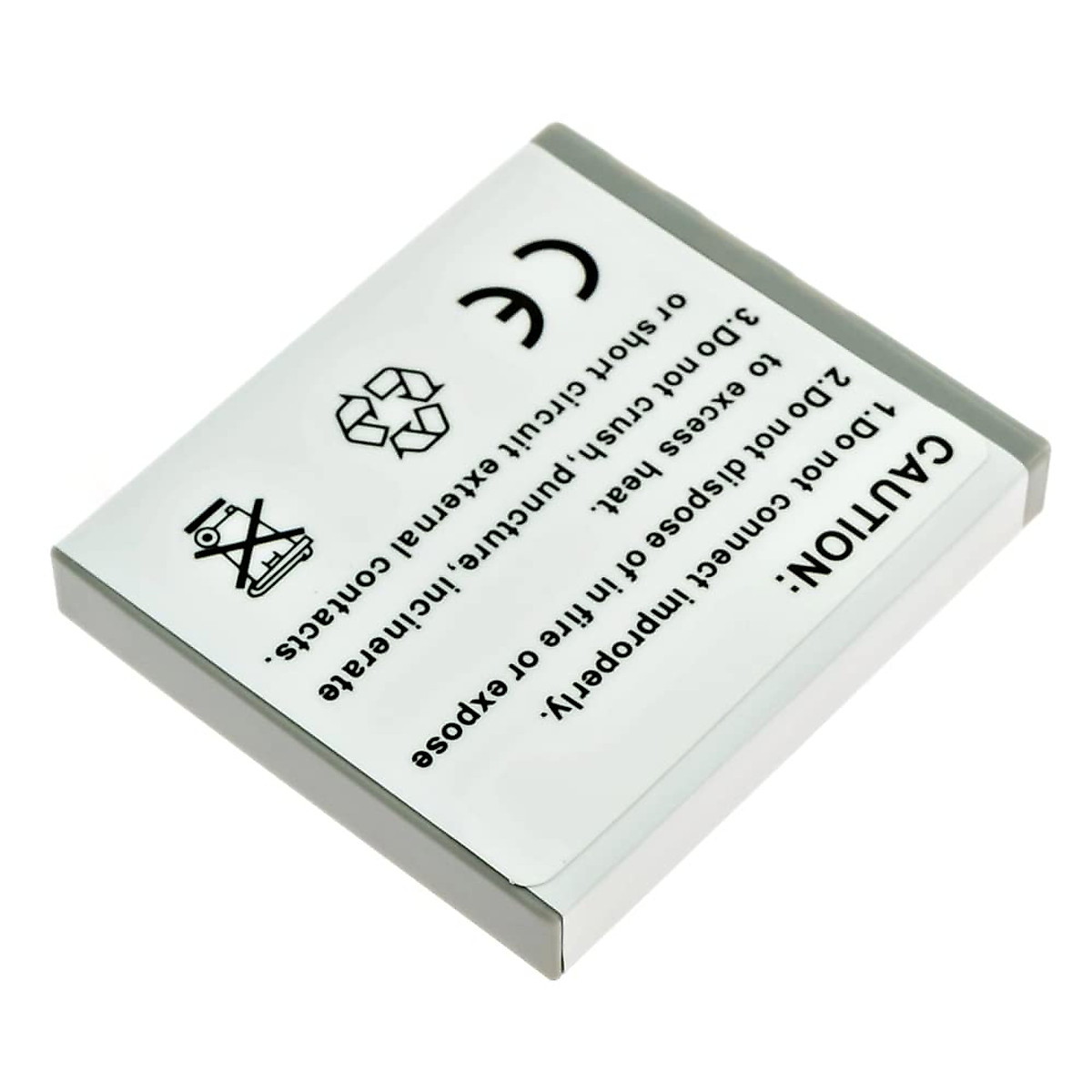 SDDLI95 Rechargeable Lithium-Ion Battery - Ultra High Capacity (900mAh 3.7V) Replacement For The Pentax D-LI95 Battery For Pentax Optio E85, Optio M85