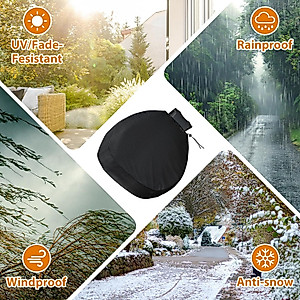 Garden Hose Reel Cover for Water Hose Reel Dustcover Convenient Sun Protection Hose Protector Portable for Outside Garden Yard Equipment