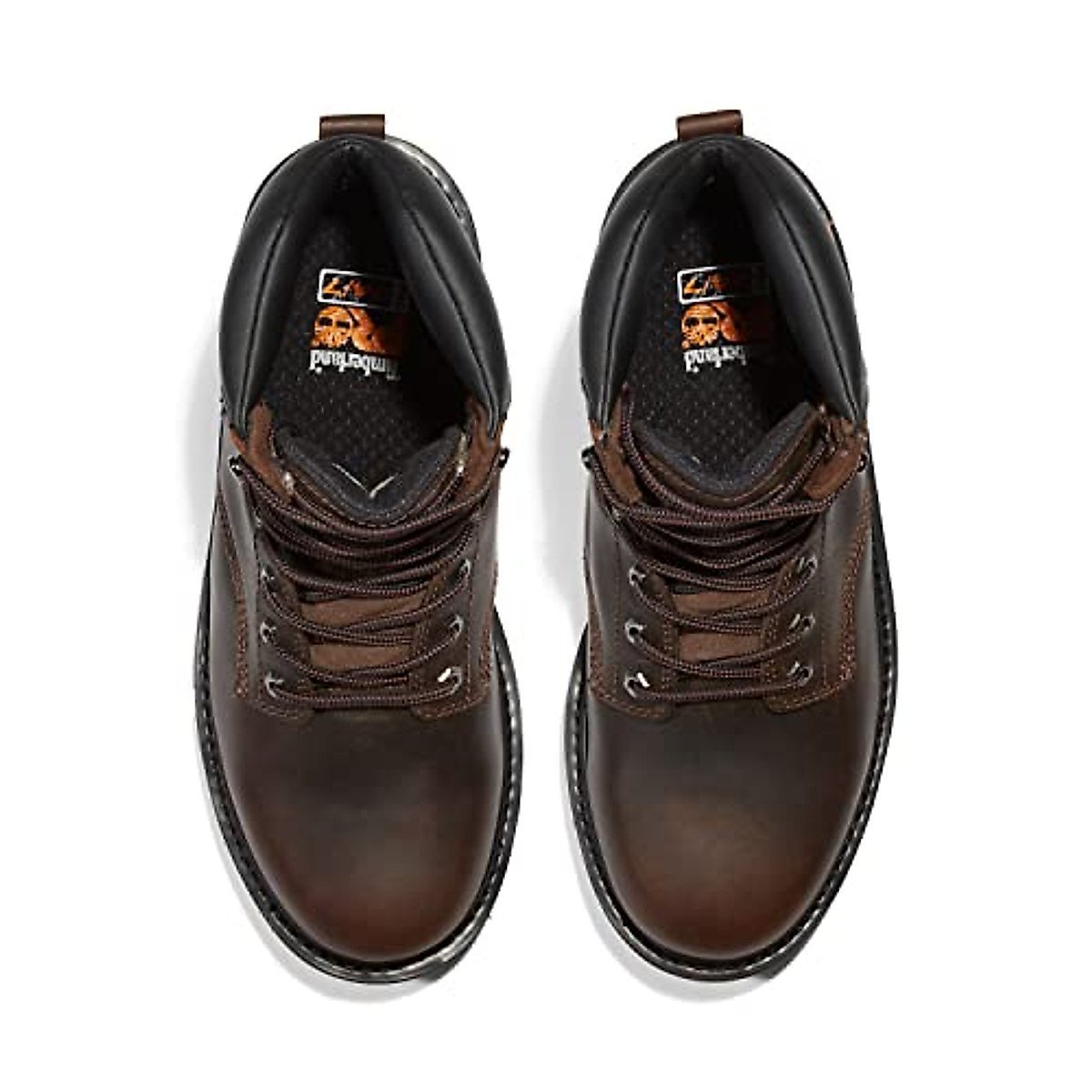 Timberland PRO Men's 6" Pit Boss Soft Toe Industrial Work Boot, Brown, 12 Wide