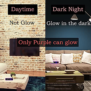 2Pack Remote Case for Roku Express 4K+ 2021 - Taiyiluo Silicone Universal Protective Controller Sleeve Compatible with TCL Roku | Hisense Roku | Streaming Stick+ with Lanyards(Glow Purple & Sky Blue)