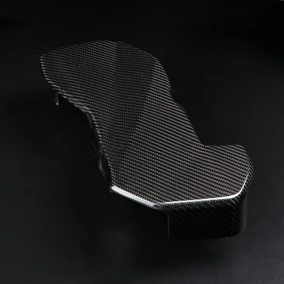 JSWAN Carbon Fiber Engine Room Wire Protection Cover for Toyota Supra A90 GR MK5 Car Hood Modification Parts Engine Room Harness Cover Automobile Exterior Replacement Accessories Gloss