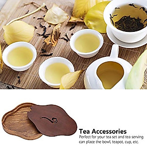 Natural Bamboo Tea Tray Chinese Style Teaboard Serving Tray Box for Kungfu Tea Set Tearoom Supplies