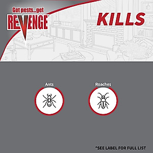 Revenge Invisible Ant & Roach Gel Bait, Long Lasting Protection for Home Pests