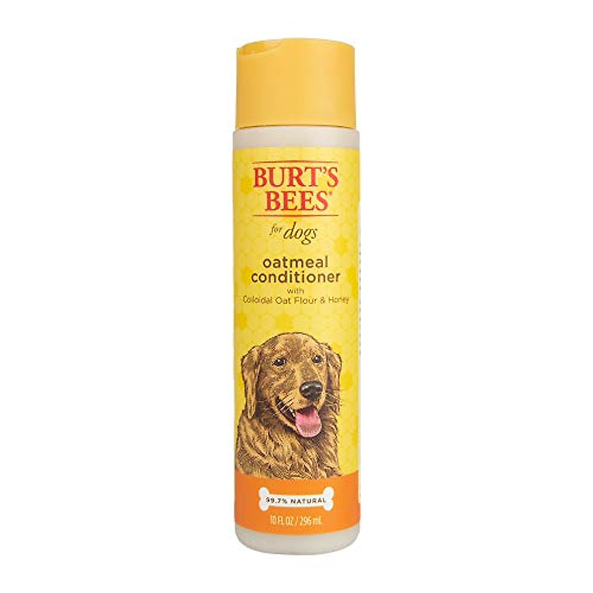 Burt's Bees for Pets Naturally Derived Oatmeal Conditioner with Colloidal Oat Flour & Honey - Dog Oatmeal Shampoo - Cruelty Free, Made in the USA - 10 Oz - 2 Pack