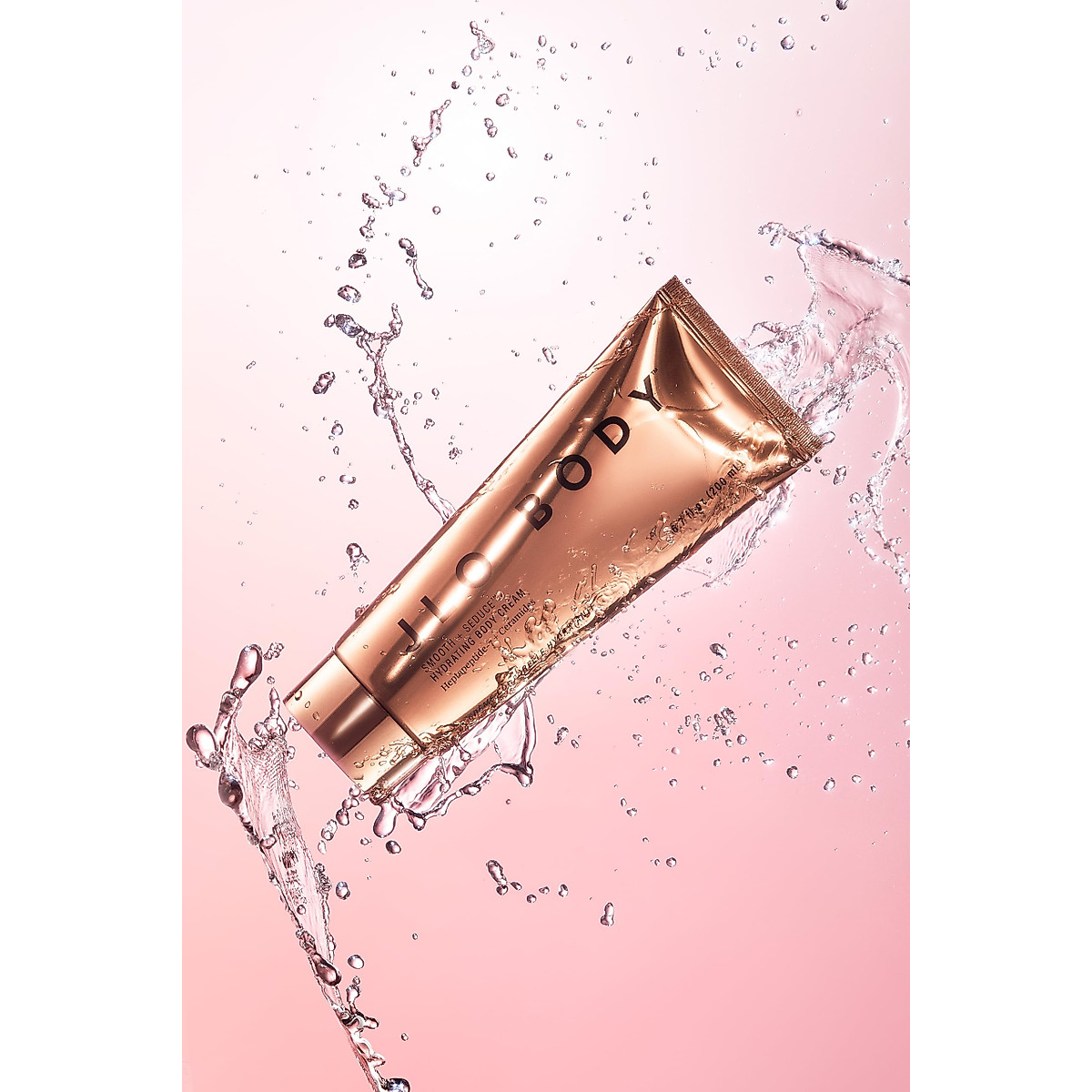 JLO BEAUTY Smooth + Seduce™ Hydrating Body Cream | Enriched with Heptapeptide-7 + Ceramides, Hydrates, Contours, Smooths + Firms Skin | 6.7 Oz