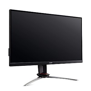 Acer Predator XB273 Xbmiprzx 27" FHD (1920 x 1080) IPS NVIDIA G-SYNC Gaming Monitor with Up to 0.1ms (G to G), 240Hz, 99% sRGB (1 x Display Port & 1 x HDMI Port), Black (Renewed)