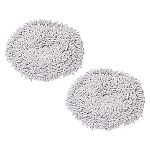 GLOGLOW Vacuum Cleaner Mop Pads, 2 Pcs Sweeper Mop Cloth for Dreame W10 W10 PRO Replacement Mop Pads Bracke