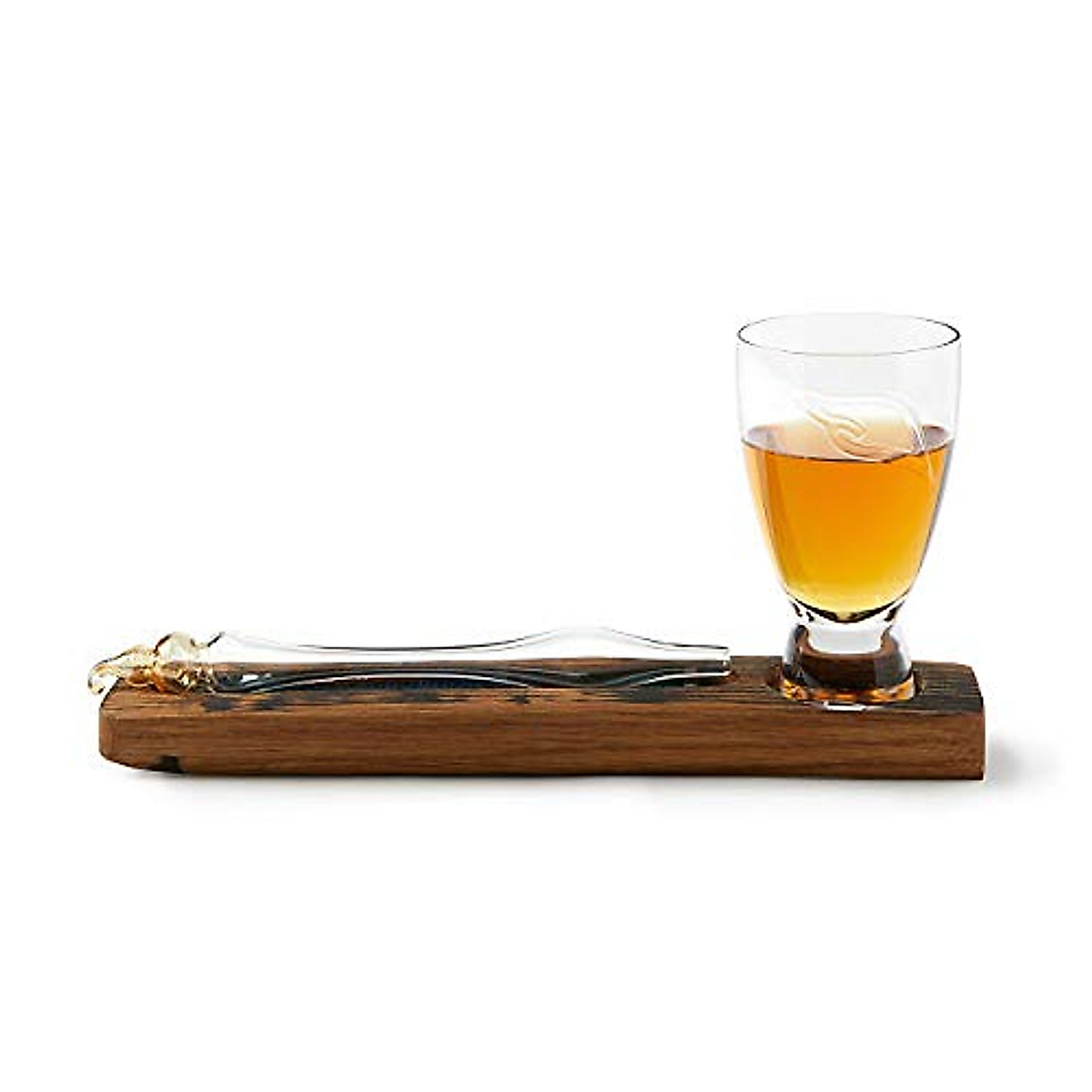 Whiskey Tasting Set with Water Dropper, Pot Still Top & Mini Whisky Glass - Set Includes Glass Whisky Water Pipette for Scotch, Whiskey, Bourbon and Rye - Whiskey Gift by Angels' Share Glass