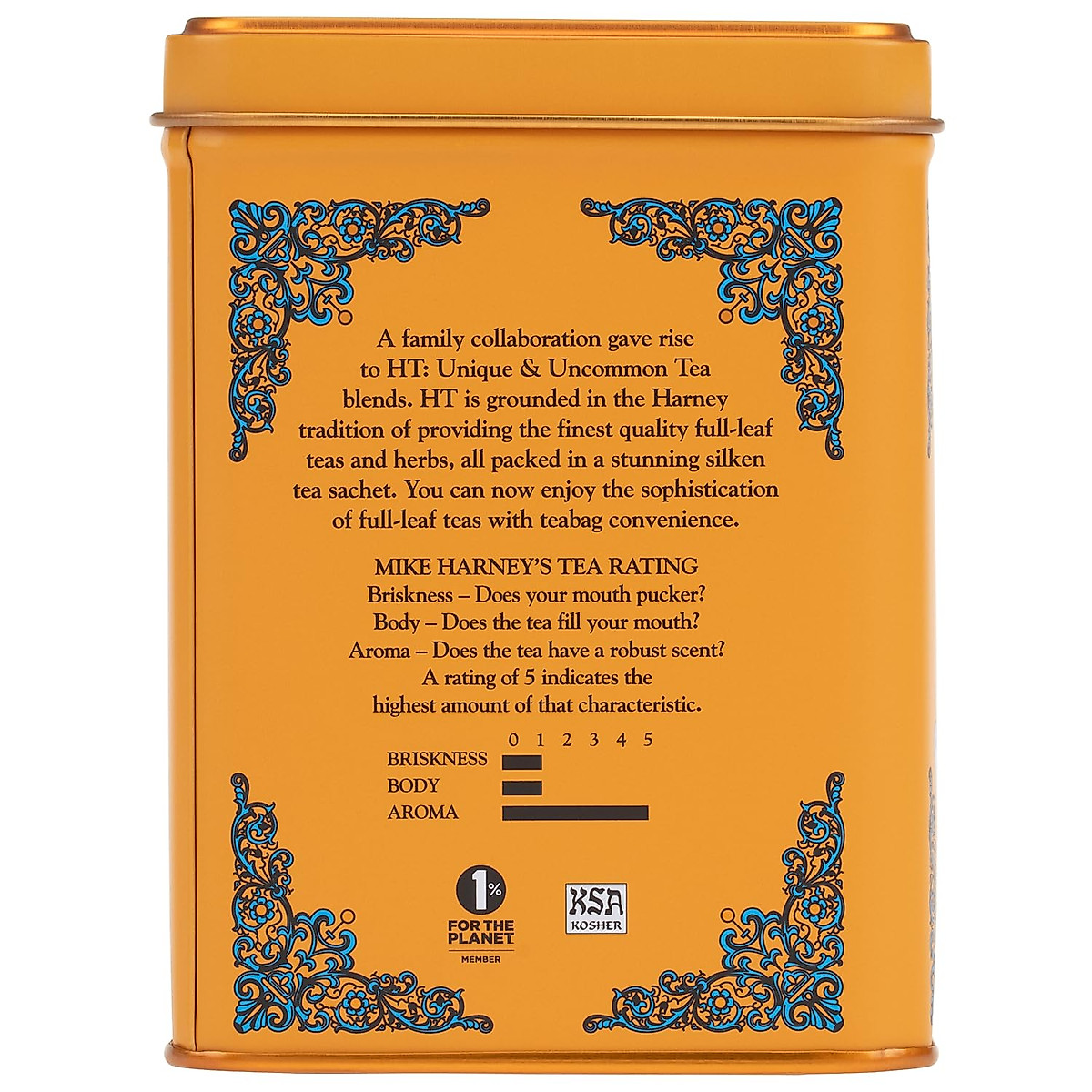 Harney & Sons HT Decaf Hot Cinnamon Tea, 20 Tea Sachets, 1.4 oz (40 g)